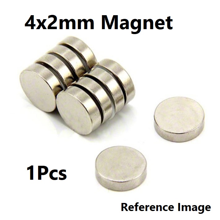 4mm Magnet 4x2mm Disc Neodymium Magnet Industrial Super Strong ...