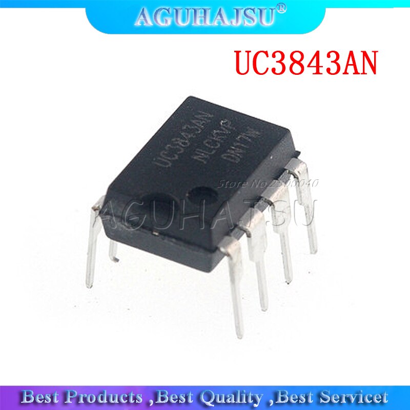 10PCS UC3843AN DIP8 UC3843A DIP UC3843 3843AN DIP-8 UC3843B UC3843 and IC | Daraz.com.bd