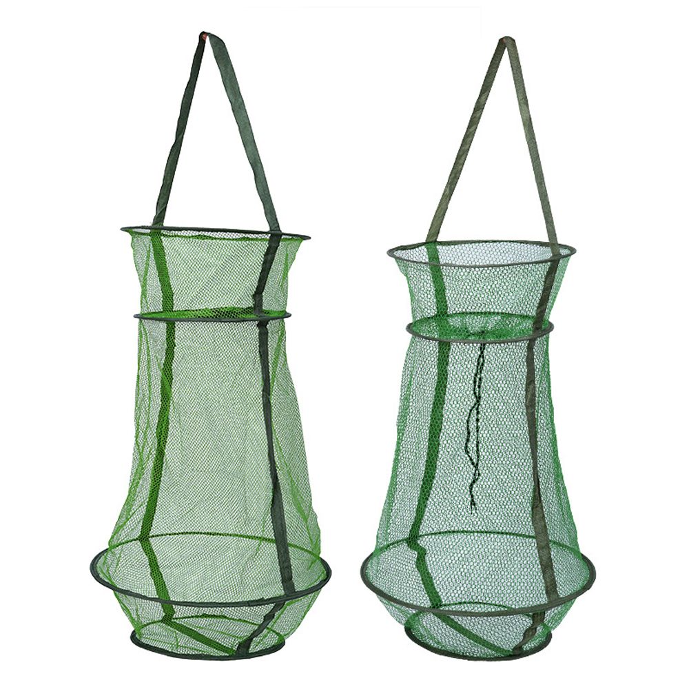 Portable Round Foldable Lobster Storage Cage Collapsible Fish ...