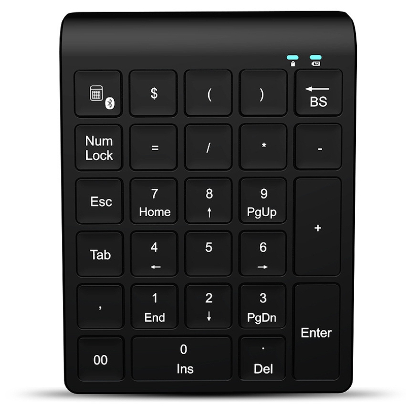 【FUPANG】27 Keys Bluetooth Wireless Keypad Mini Numpad With More ...