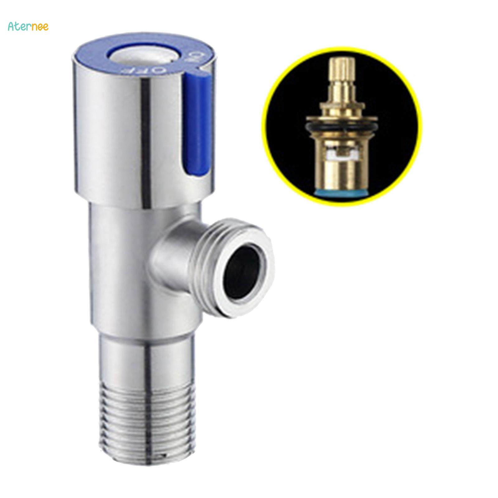 Compression Angle Stop Valves Quarter Turn for Basin Toilet Water Pipes ...