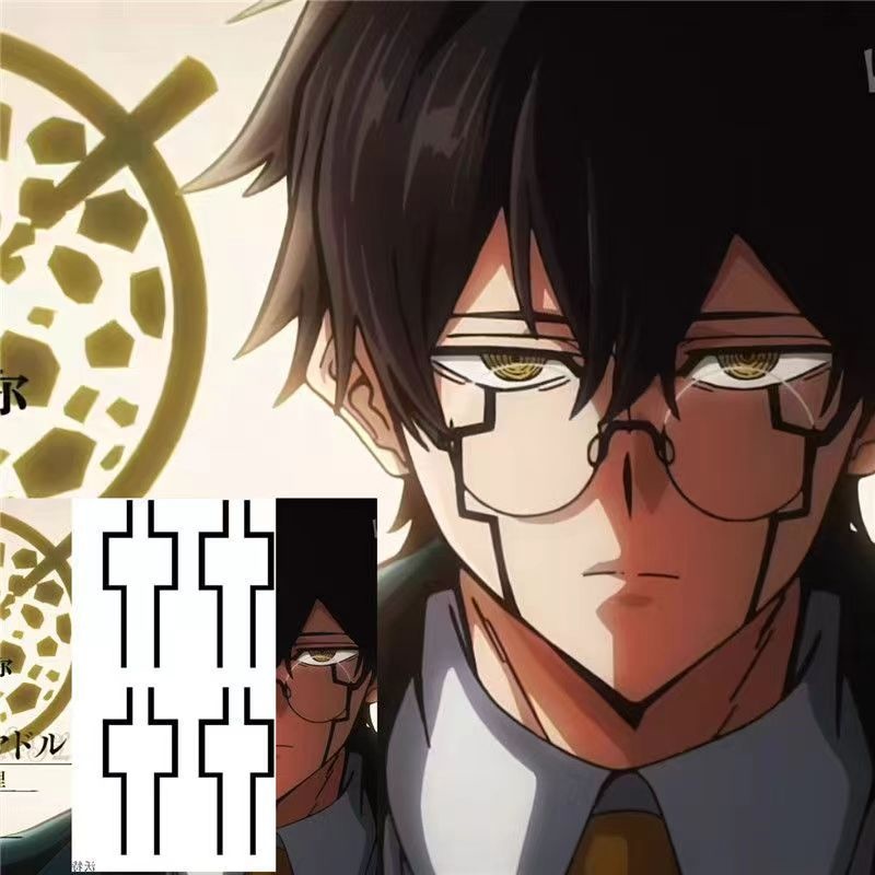 Mashle: Magic And Muscles Cosplay Tattoo Stickers Rayne Ames Mash Lance ...