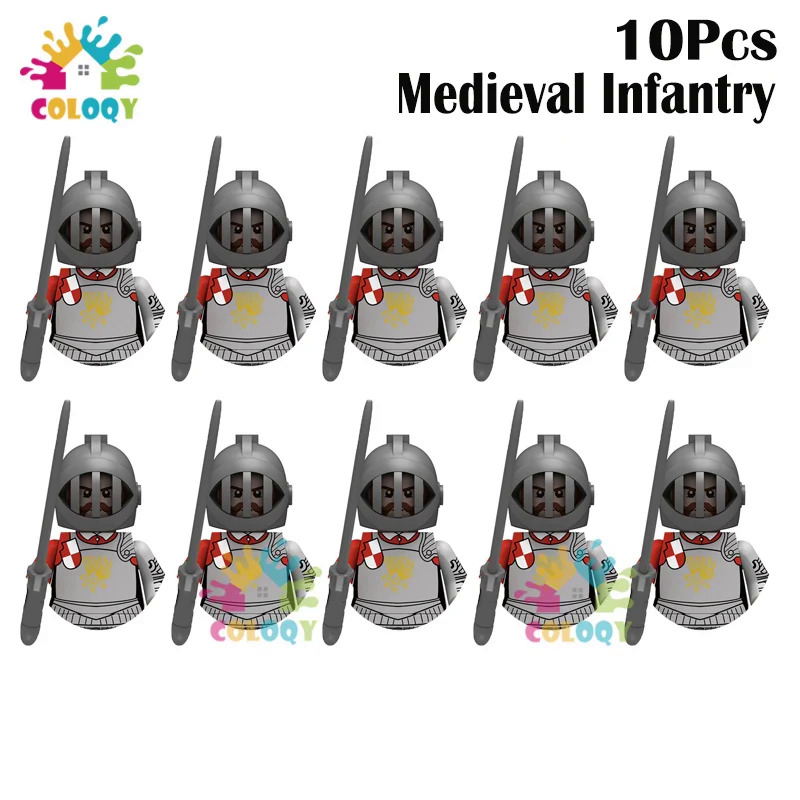 【selevn roind】Napoleonic Wars Soldiers Building Blocks WW2 Mini Action ...