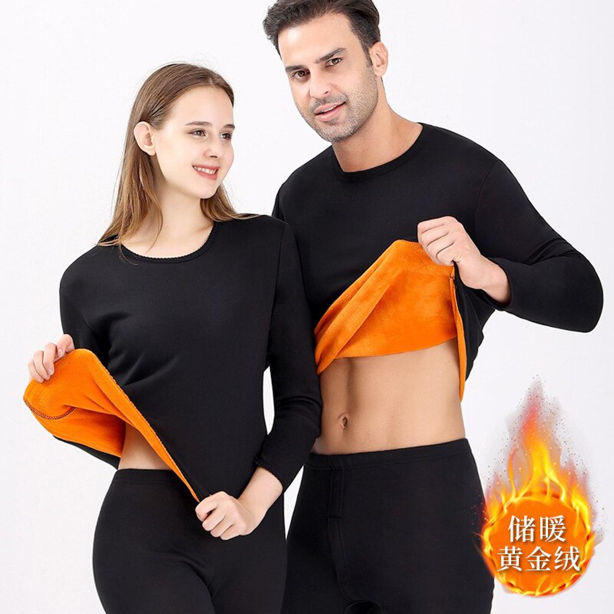 Thermal Underwear Set/Autumn Clothes + Trousers Plus Velvet Thickening ...