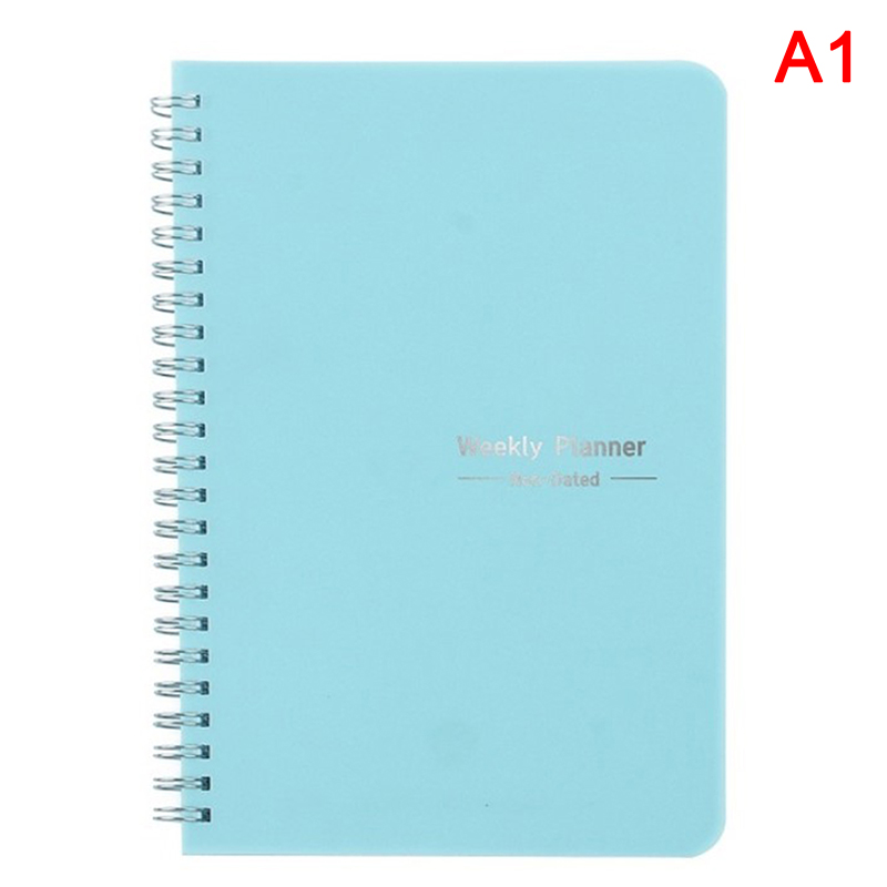 A5 Agenda Planner Notebook Diary Weekly Planner Goal Habit Schedules ...