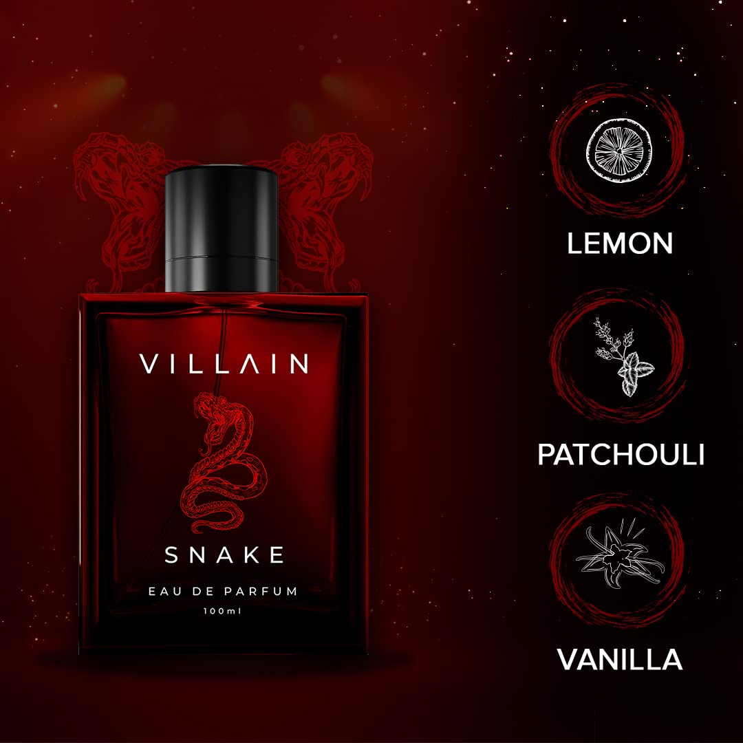 Villain Snake Perfume for Men-100ml | Daraz.com.bd