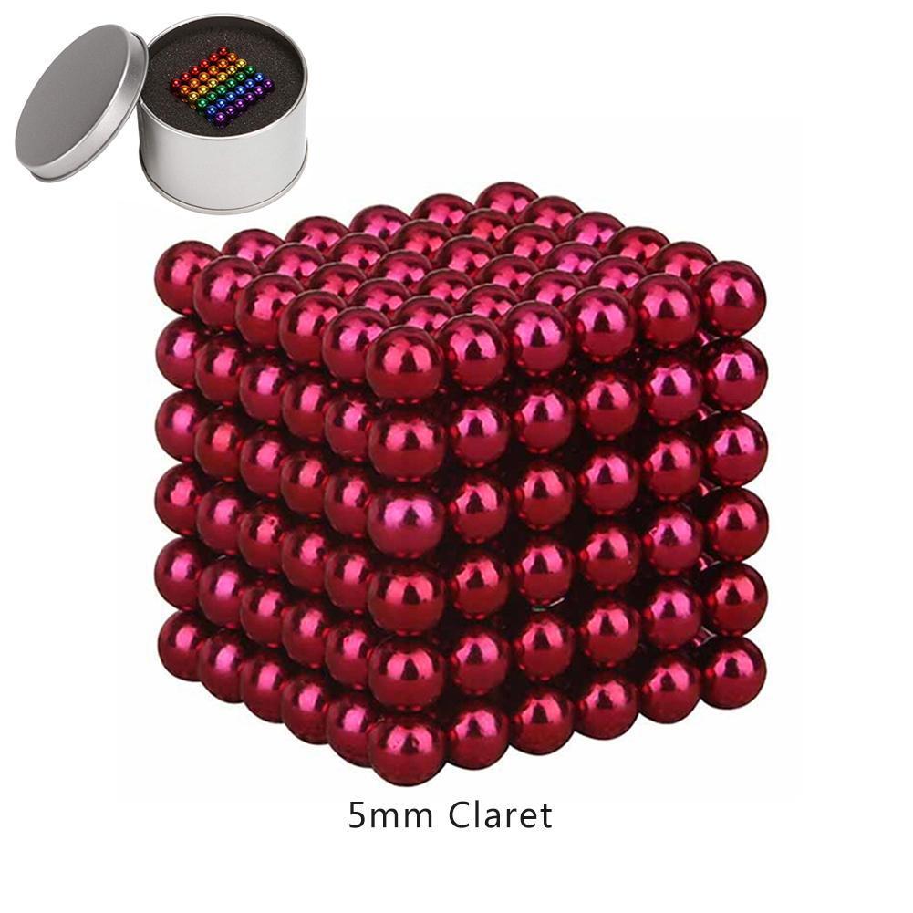216Pcs 5 mm /3 mm magnetic ball cube early education toys and gifts for ...