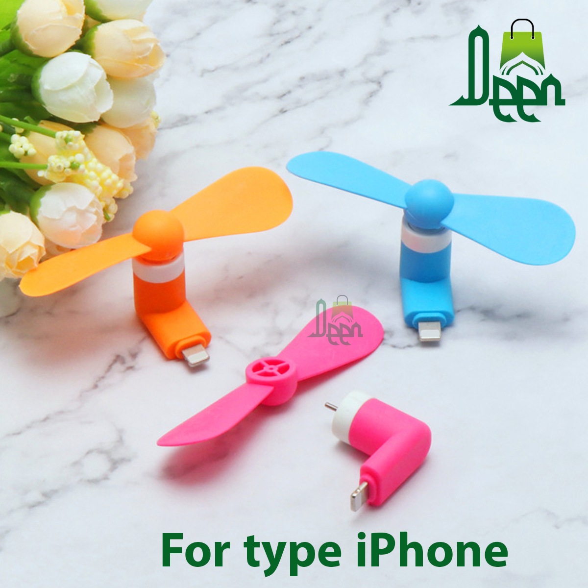 USB Fan Type- Iphone 5 6s 7 plus Flexible Mini Mobile Phone Fans for ...