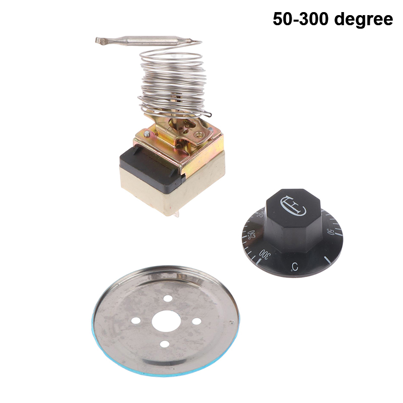 30-110 50-300 Degree Switch Adjust Knob Temperature Controller ...