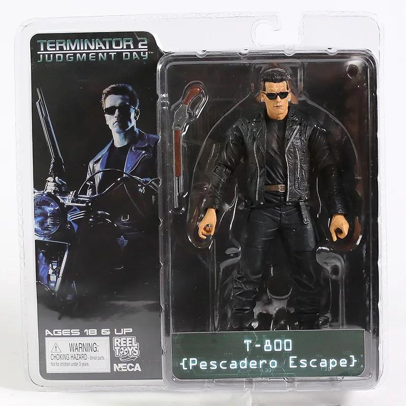 NECA Terminator 2: Judgment Day T-800 Arnold Schwarzenegger PVC Action ...