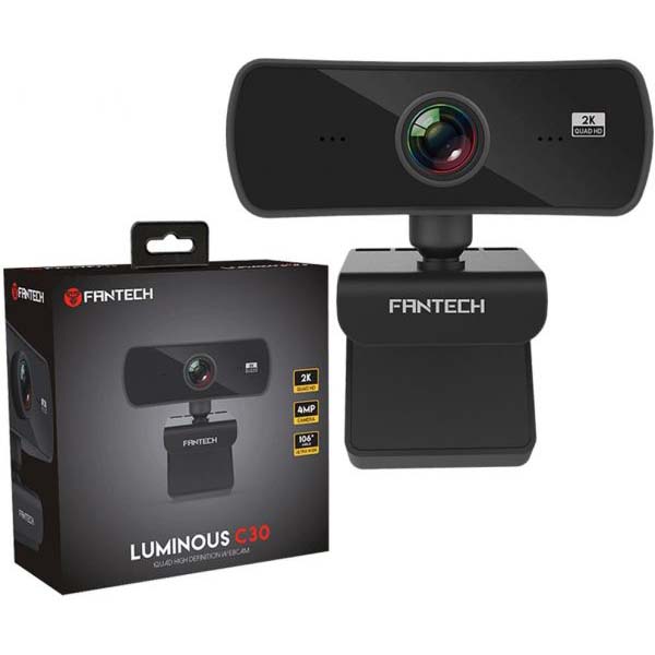 FANTECH Luminous C30 2K (2560 X 1440p) 4mp Quad HD Webcam | Daraz.com.bd