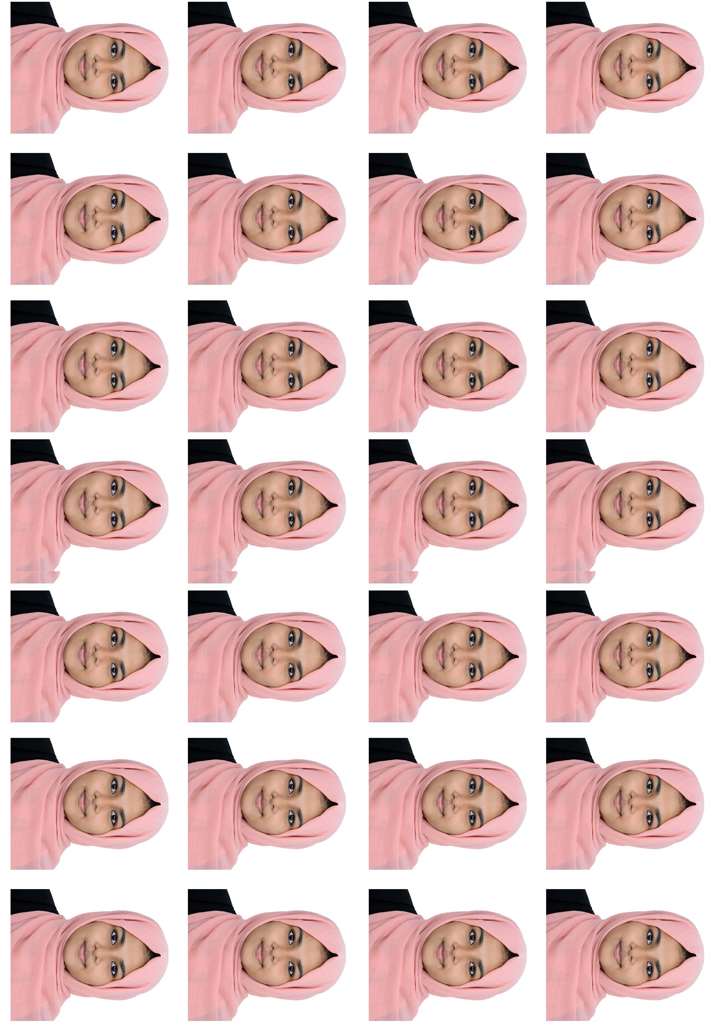 28 pcs passport size photo Print, Customized photo Online Now (Print ...