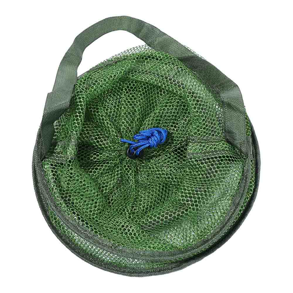 Portable Round Foldable Lobster Storage Cage Collapsible Fish ...