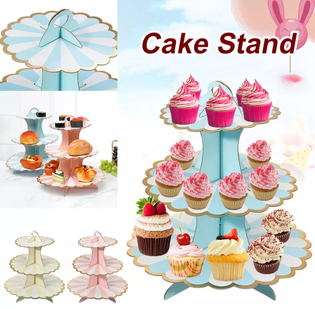 Cup cake stand Cake stand 3-tier cup cake stand/3-layer cup cake stand ...