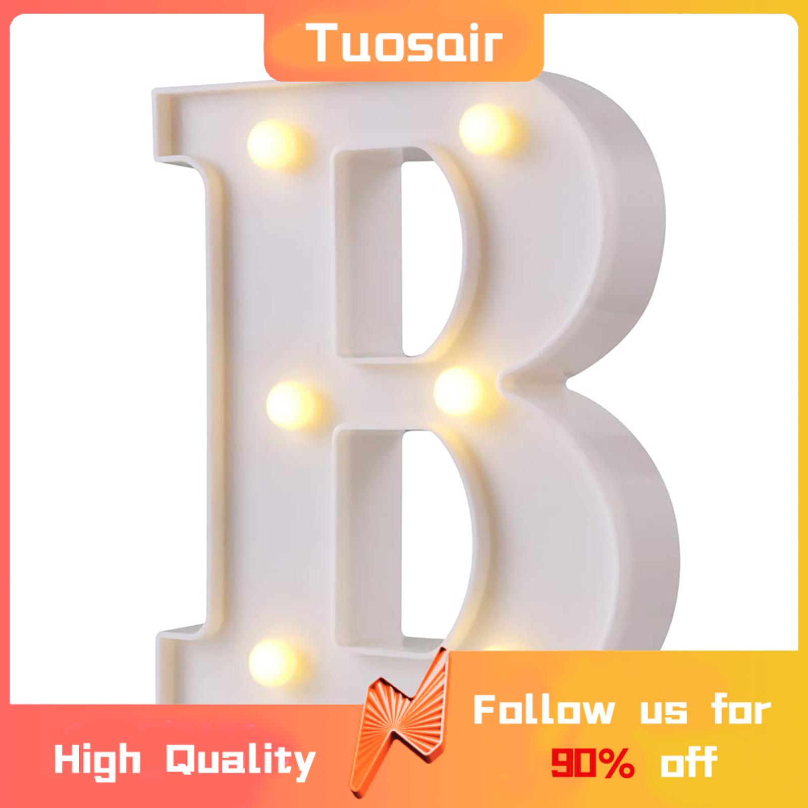 LED Letter Light Alphabet Letter LED Alphabet Letter Lamp | Daraz.com.bd