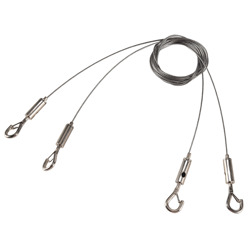 Adjustable Picture Hanging Wire Heavy Duty Supports - 2 Pack Hanging ...