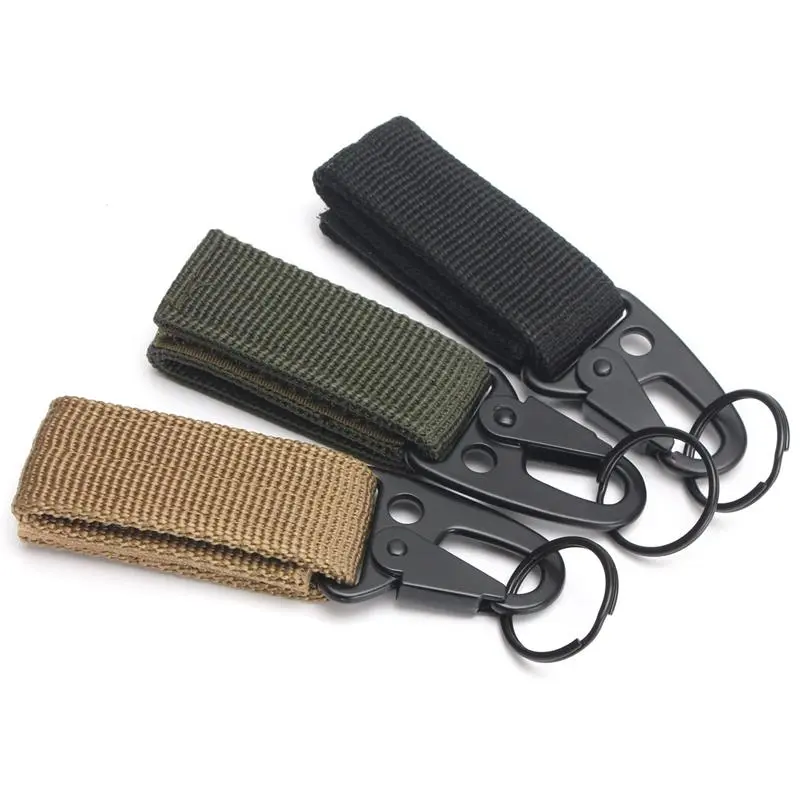 1PC Cara-biner High Strength Nylon Key Hook Belt Chain Buckle Hanging ...