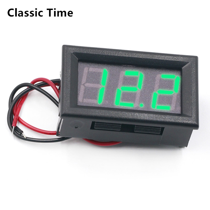 0.56 Inch LED Display Panel Voltage Meter Digital Voltmeter Home Use ...