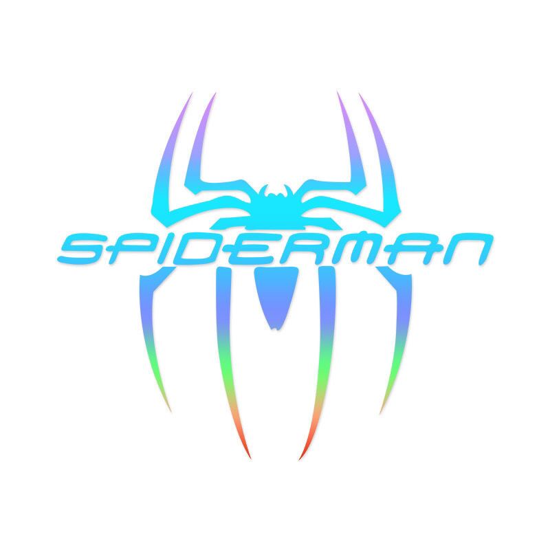 Car Styling Accessories Metal Sticker Chrome Spider Badge Emblem ...