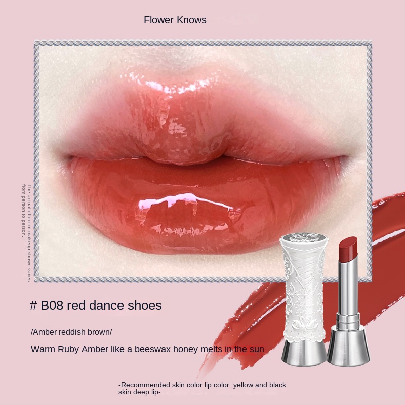 Flower Knows Swan Ballet Solid Lip Glaze Mirror Lipstick Vegan ...