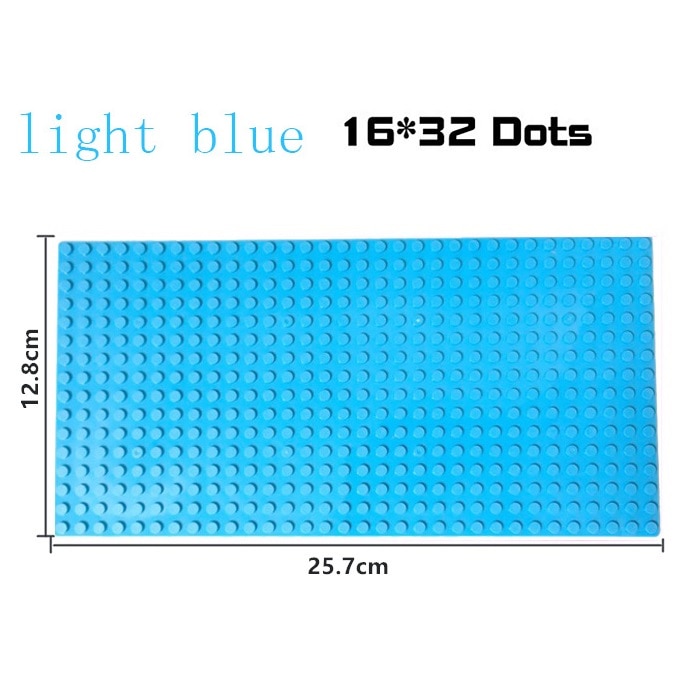 Base Plate 32*32 16X32 16X16 Dots Building Blocks Baseplate DIY Plastic ...