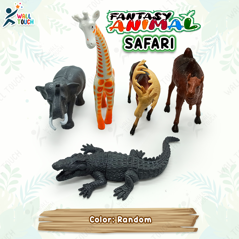 Mini Animal Set - Animal Play Sets 05 & 06 Pieces (Safari Animal ...