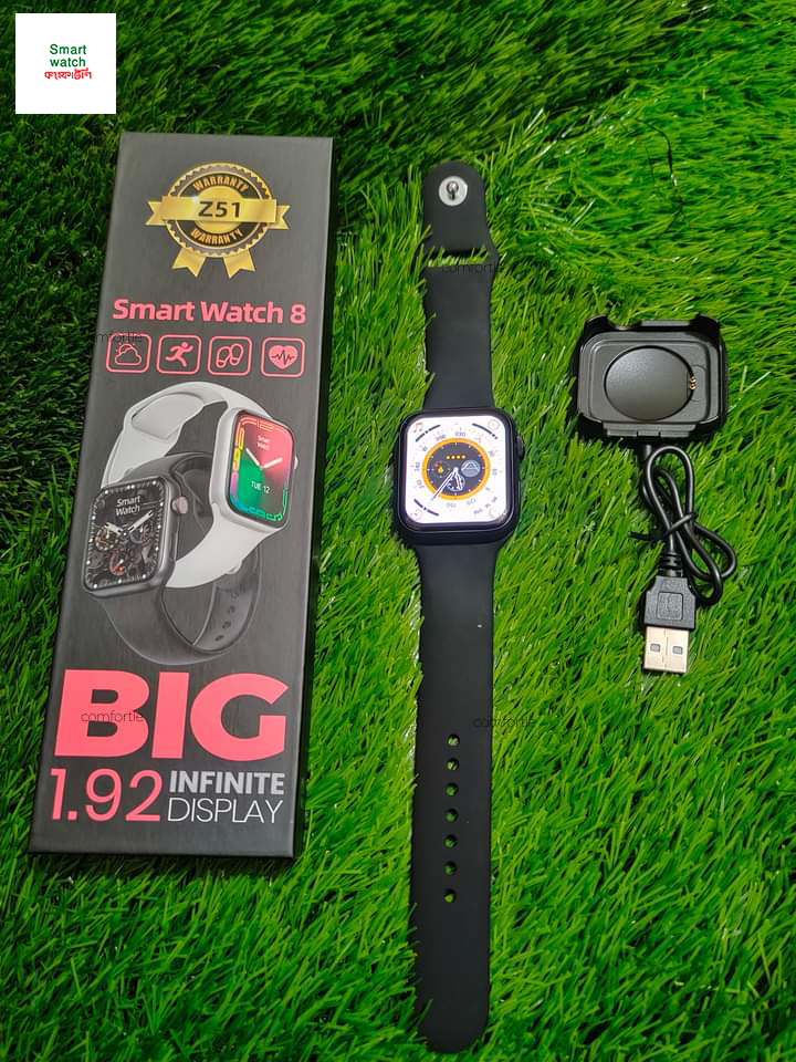 Z51 Smartwatch Series 7 Watch 1.92inch Bluetooth Call Voice Assistant ...