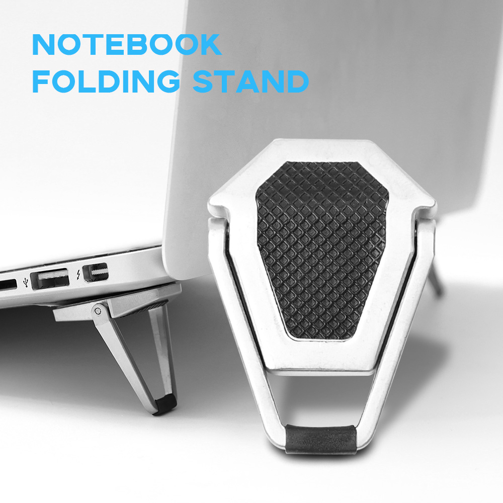 Laptop Folding Stand -Metal Foldable Portable Laptop Stand- For for ...