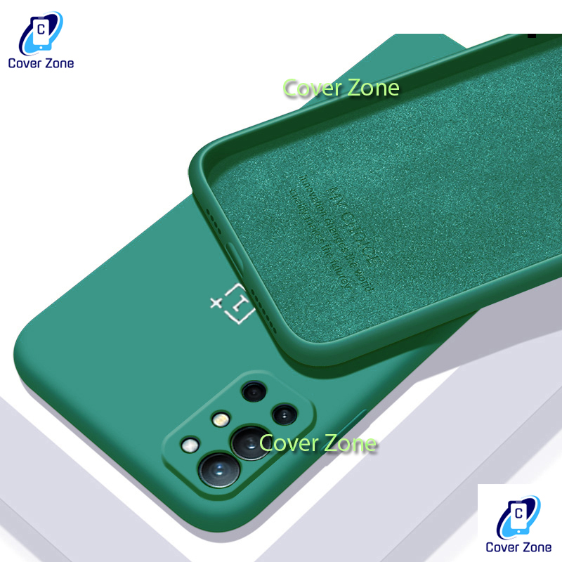 For OnePlus 9R Premium Quality Liquid Silicon Longlasting Using With ...