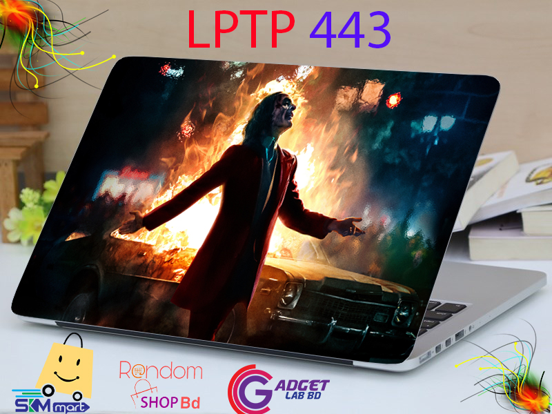 Joker Laptop Sticker - Laptop Sticker | Daraz.com.bd
