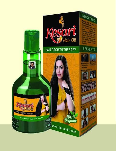 Kesari hair Oil - HAIR GROWTH THERAPY ( 100% Organic ) 120 ml - Deshi ...
