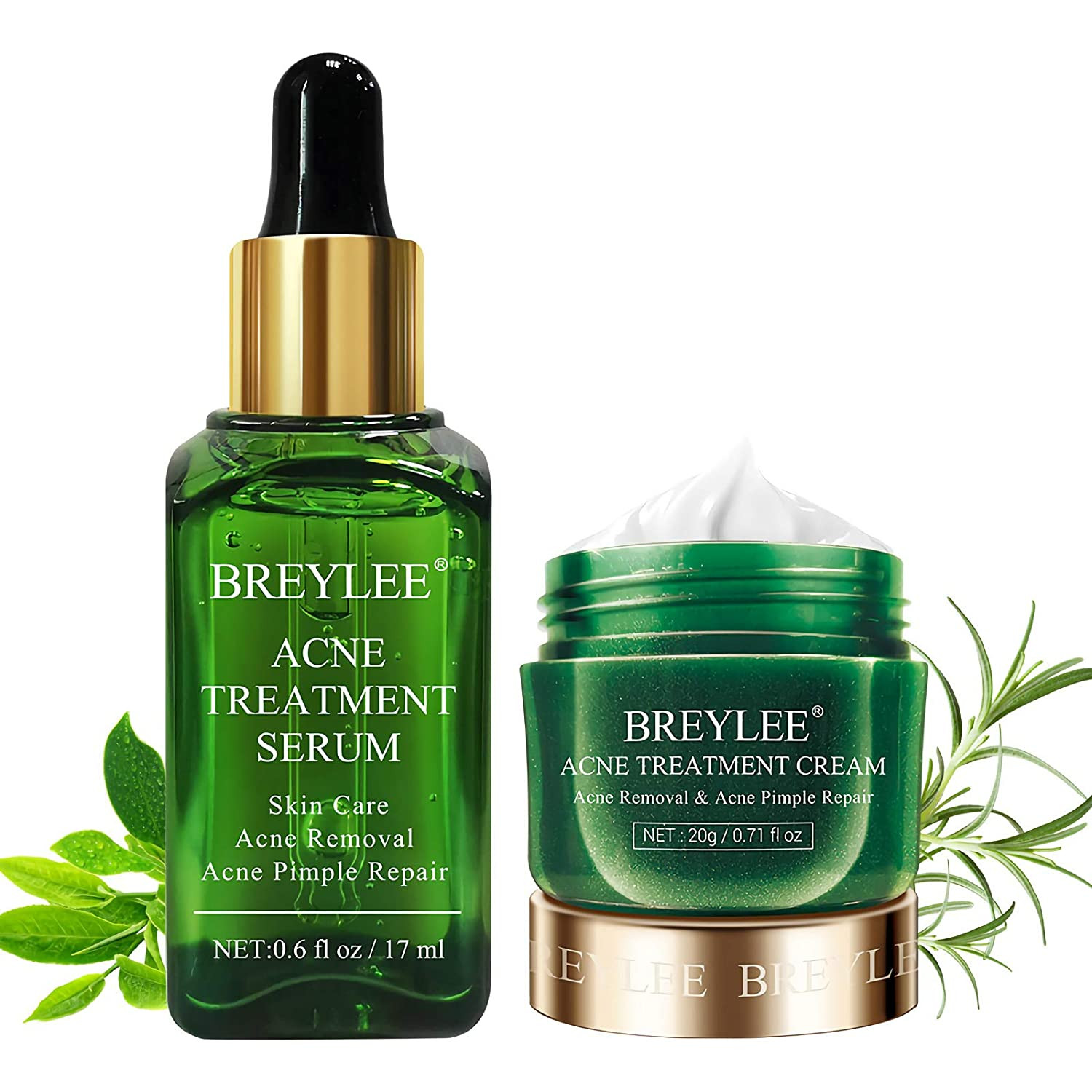BREYLEE Acne Treatment Cream and Serum( 20g +17ml)-Acne Combo | Daraz ...