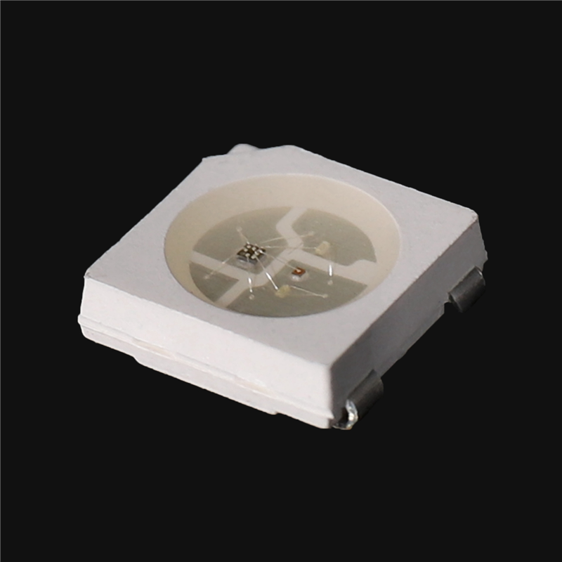 TWEXQNY 400PCS WS2812B RGB LED Chip 5050SMD White PCB WS2812 ...