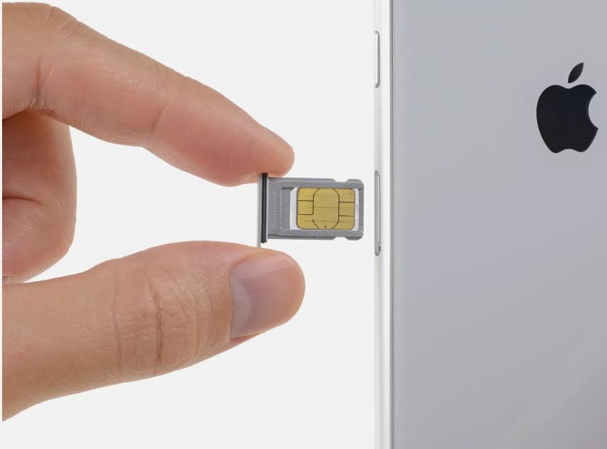 iPhone 5 5S 5SE Sim Tray Slot With Sim Ejector Pin Replacement Part