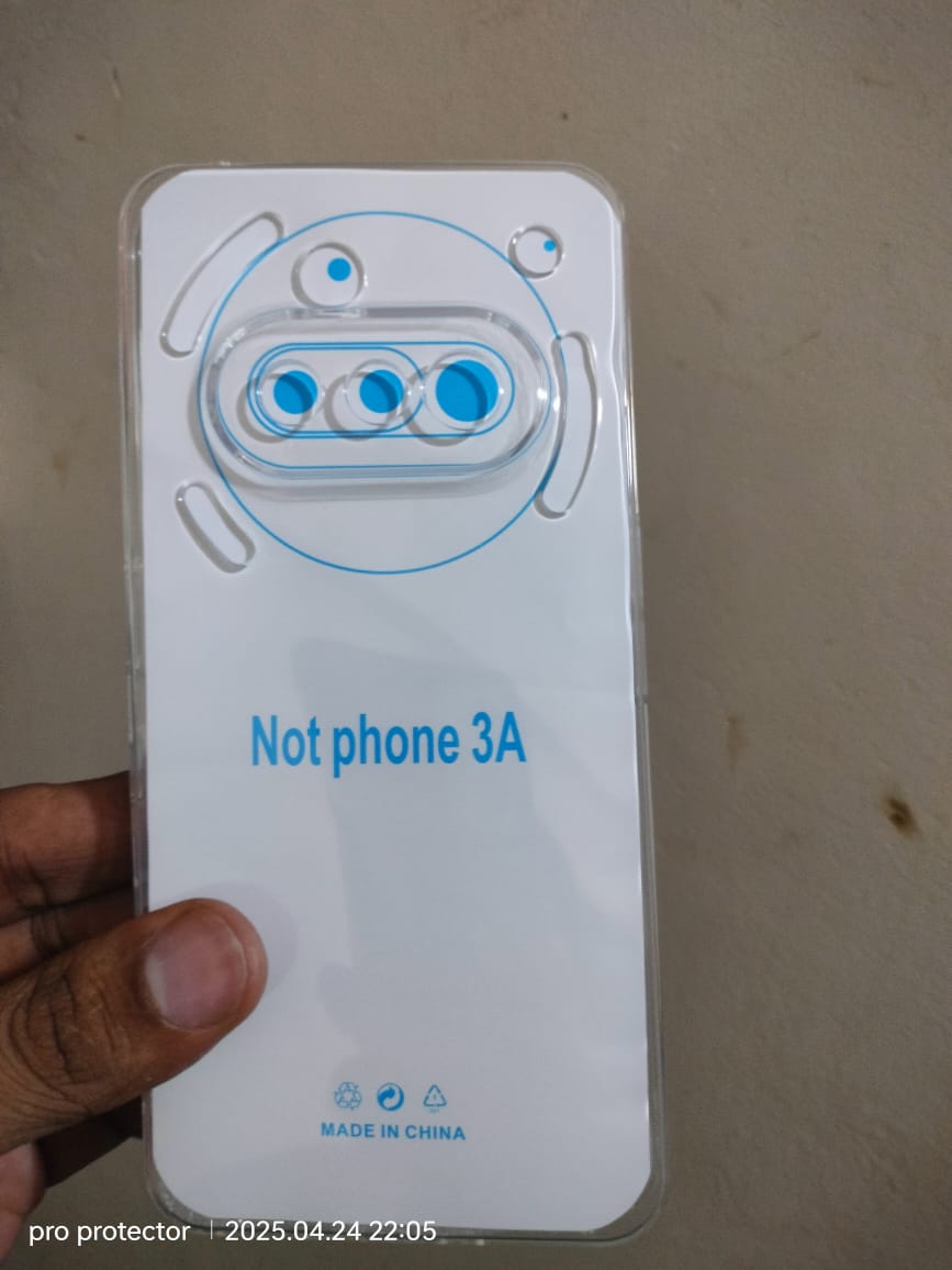 Nothing Phone 3a/3a pro/2A Back Cover Soft Transparent Tpu Back Case ...