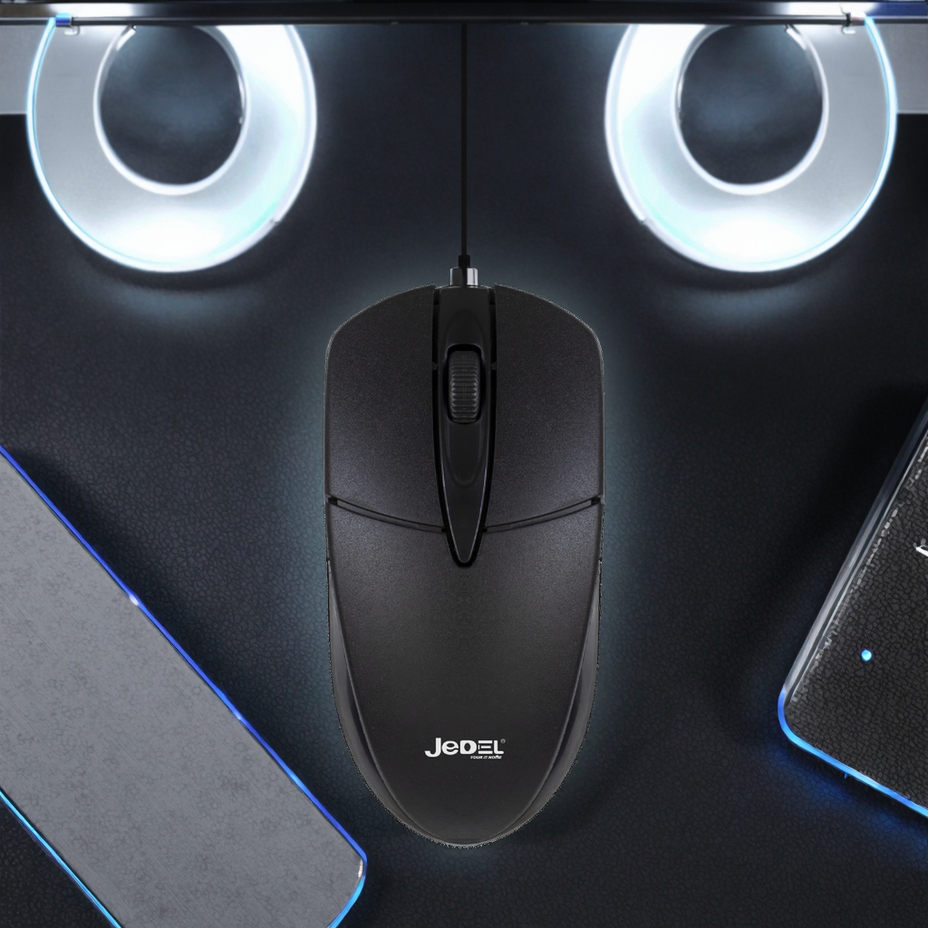 USB Wired 3D Optical Mouse with LED Light | 1000DPI High Precision | 1 ...