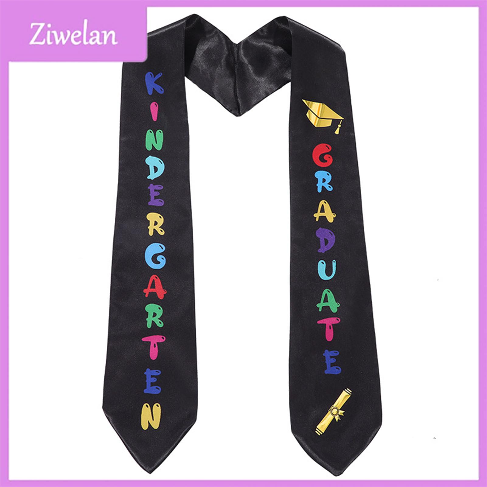 Ziwelan Graduation Shoulder Strap Eye-catching Kids Graduation Season ...