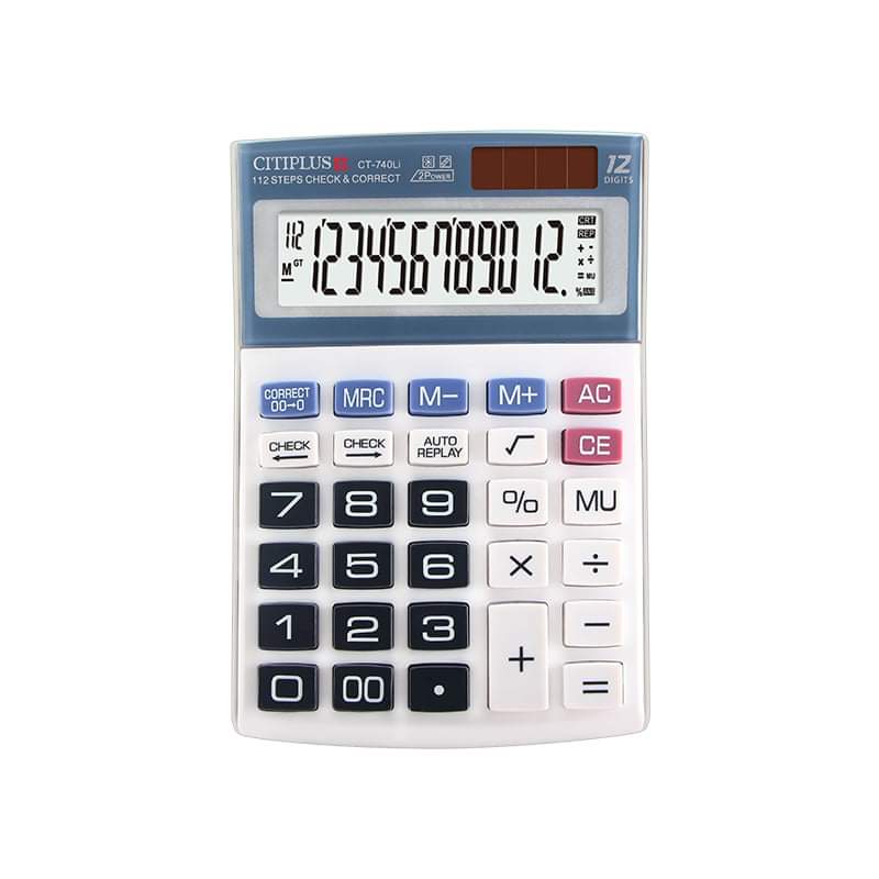 12- Digits Official Calculator 740Li - Calculator - calculator | Daraz ...