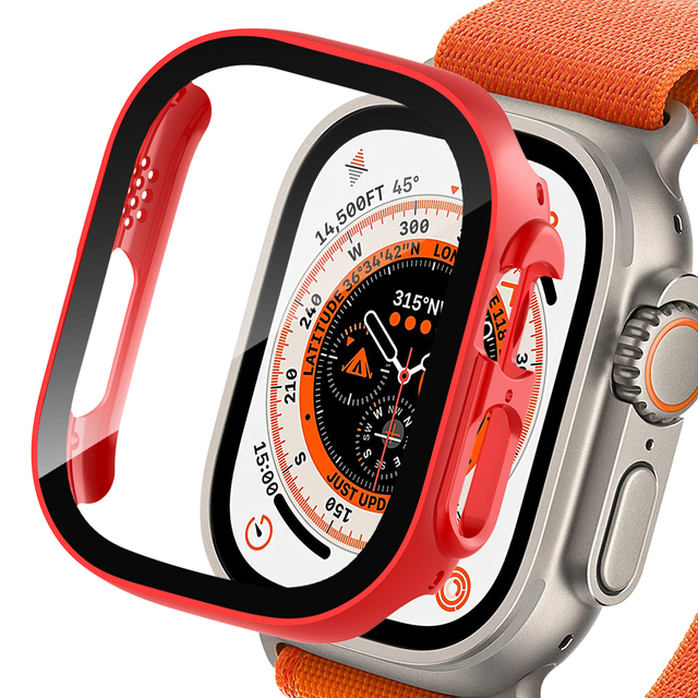 Watch Ultra 49mm Case Screen Protector Protective Cover for iWatch ...