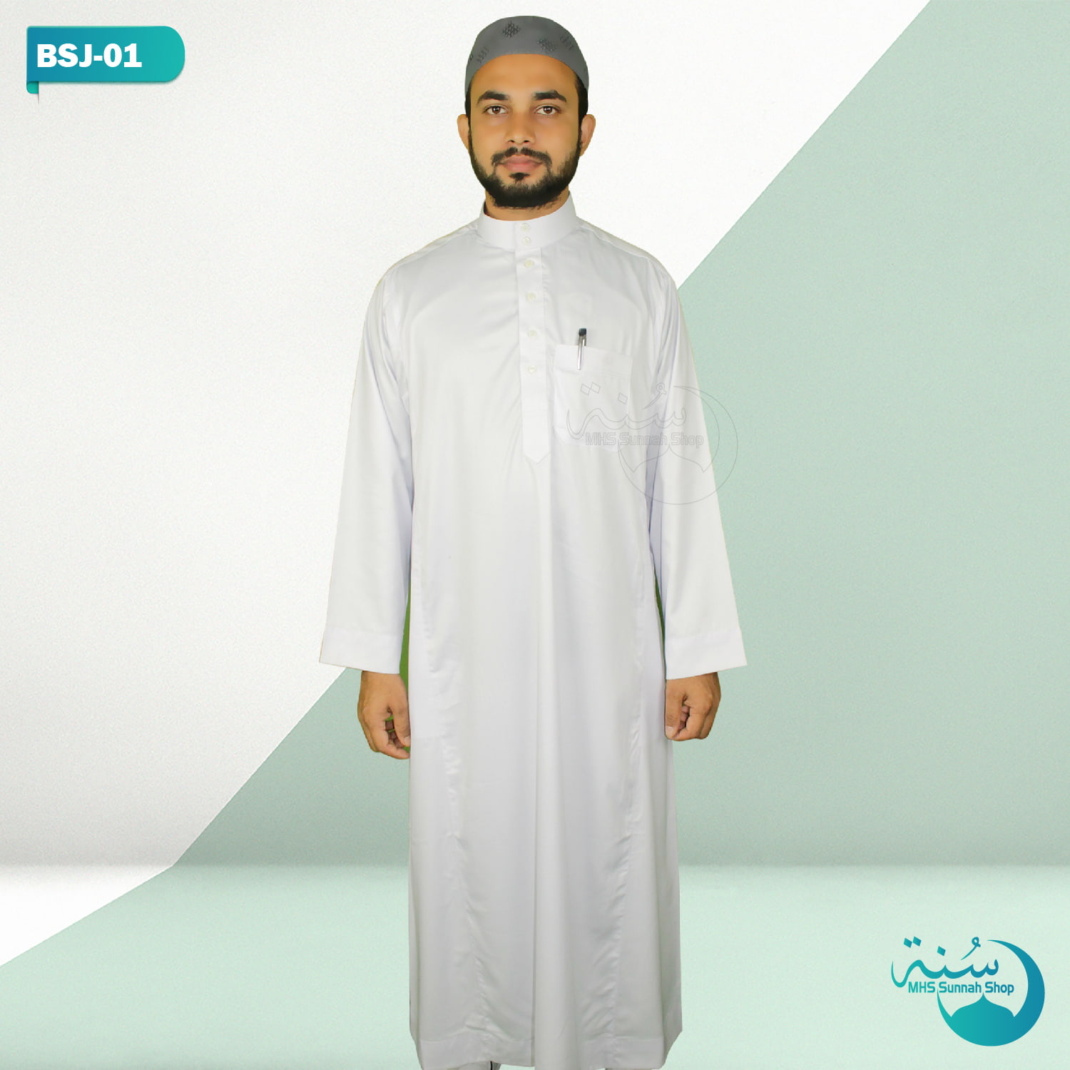White Color Muslim Clothing Thobe || Korean Micro Torre Fabric Saudi ...