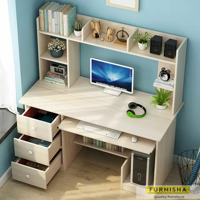Modern Study Desk / Reading Table made of Premium High Quality Particle ...