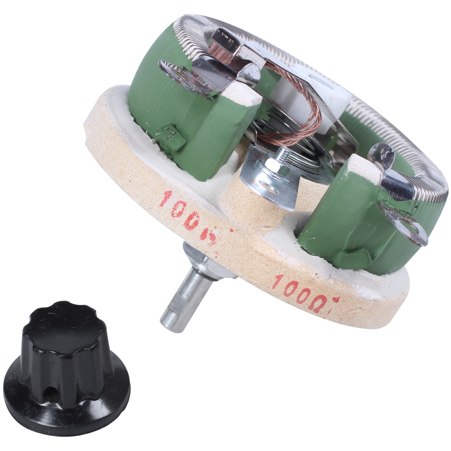 100 Watt 100 Ohm Ceramic Disk Rheostat Variable Resistor | Daraz.com.bd