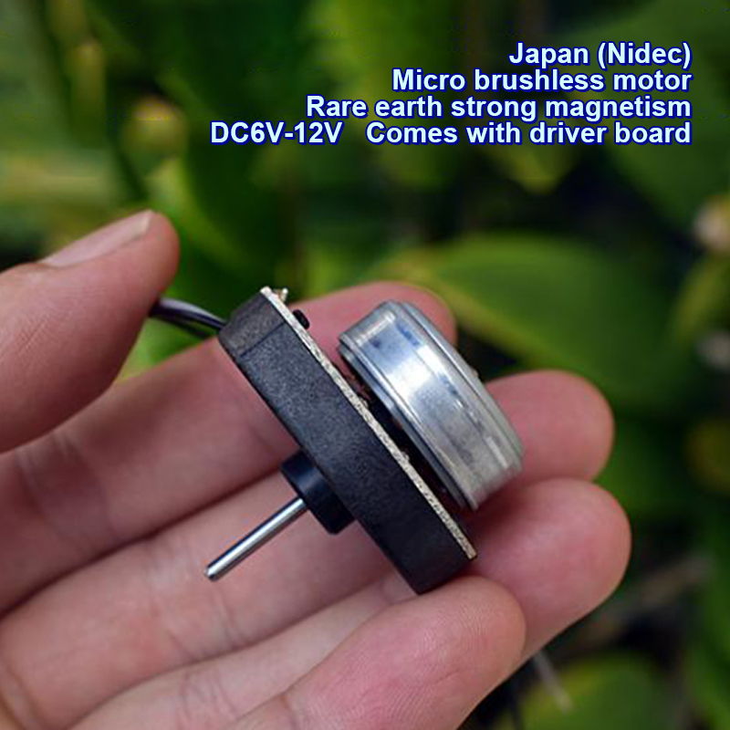 High Speed 12000RPM DC 6V-12V Brushless Motor With Drive Board Tetuo ...