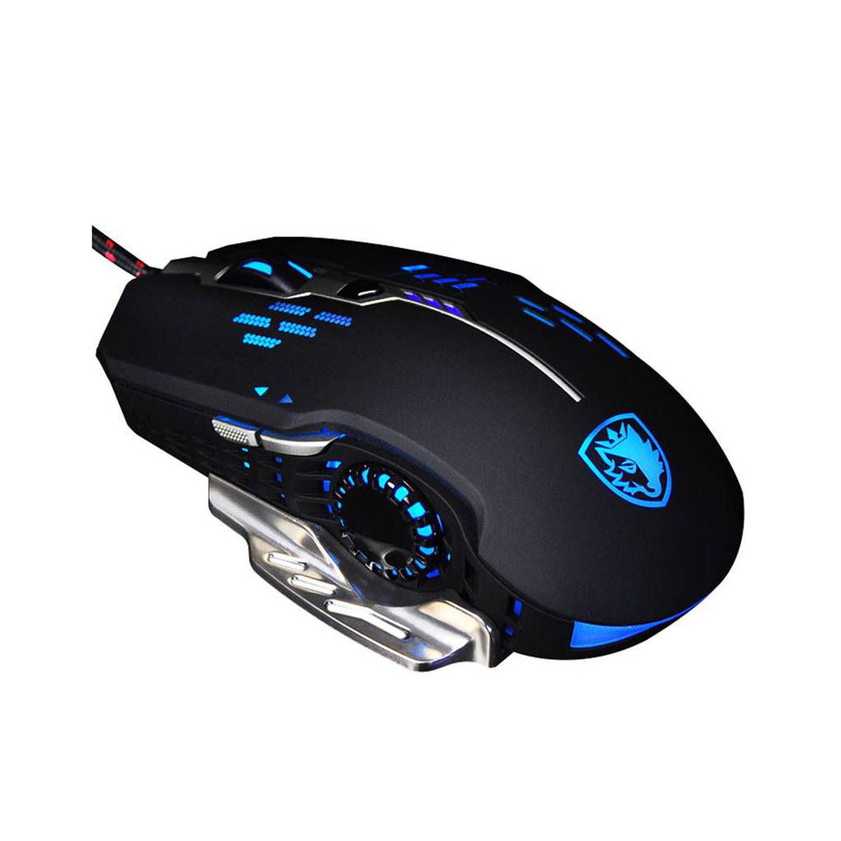 T9 DPI Adjustable KEYWIN X6 LED Gaming Mouse | New Gaming Mouse Mause ...