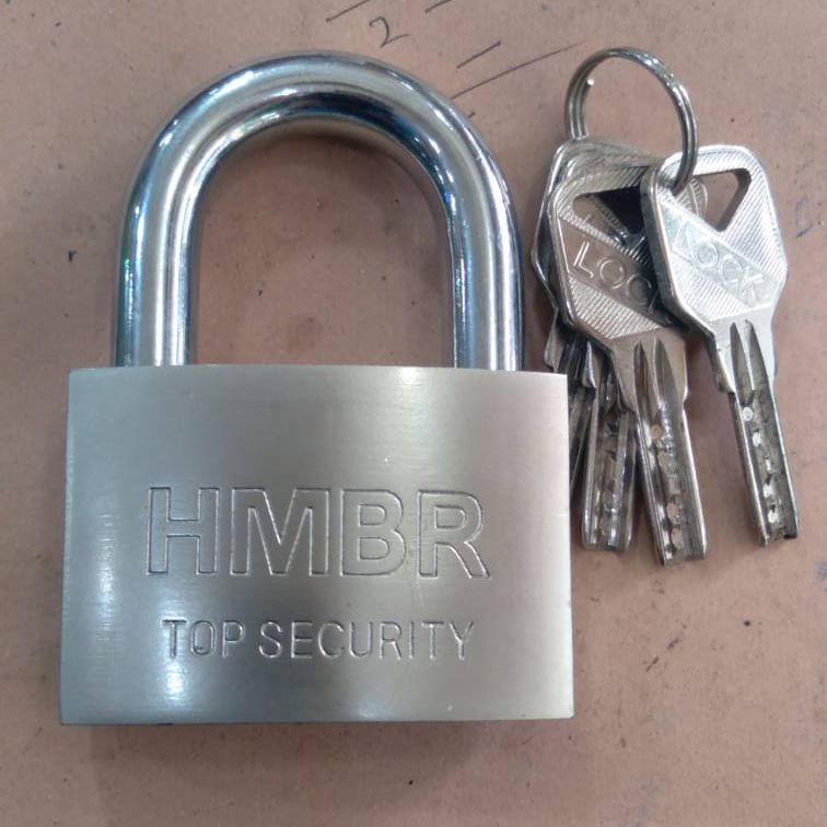Top security lock for door or main gate 4 key 70 mm HMBR brand same as picture | Daraz.com.bd