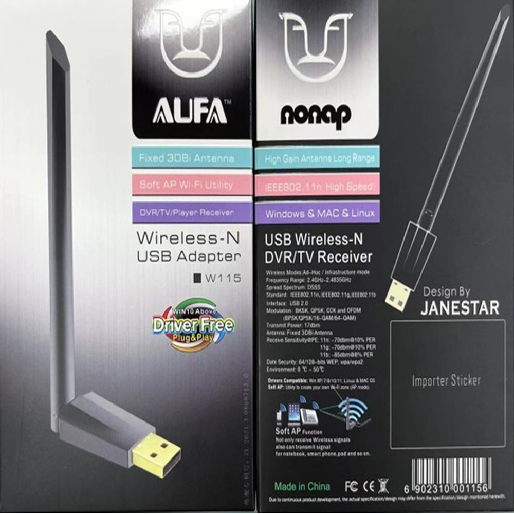 Alfa Net W115 Wireless-N Usb Adapter - High-Speed Wireless Connectivity ...