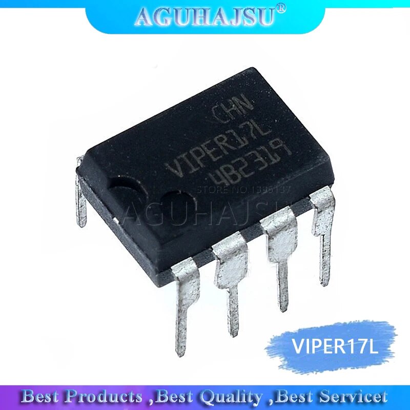 10pcs VIPER17L VIPER17H VIPER17 DIP-7 Switching Power Chip Induction ...