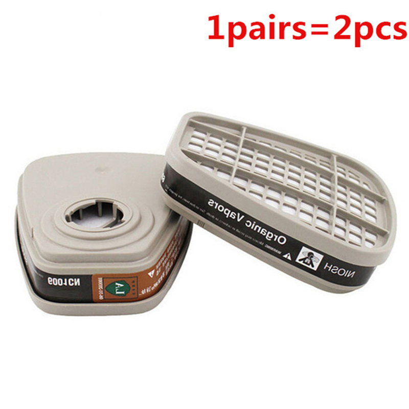 Chemical Full Gas Mask 6800 7 in 1 gas mask Dust Respirator Paint ...