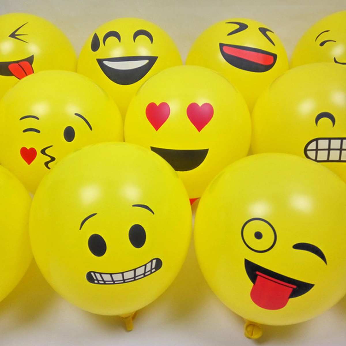 Emoji balloon 10 pecs happy birthday | Daraz.com.bd