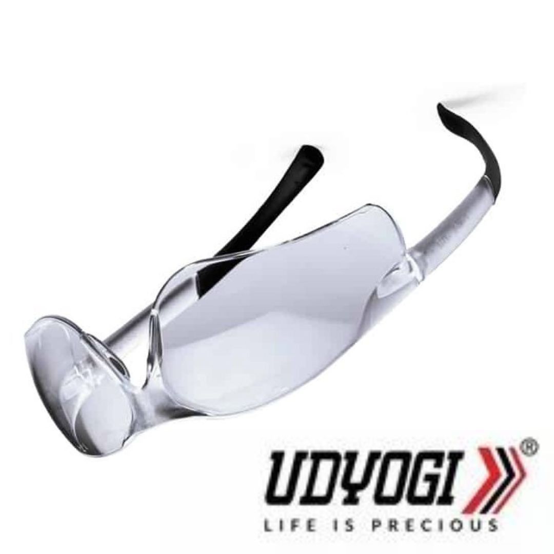 Udyogi (UD-81) Safety goggles, Edge Vision, Safety spectacles, Protect ...
